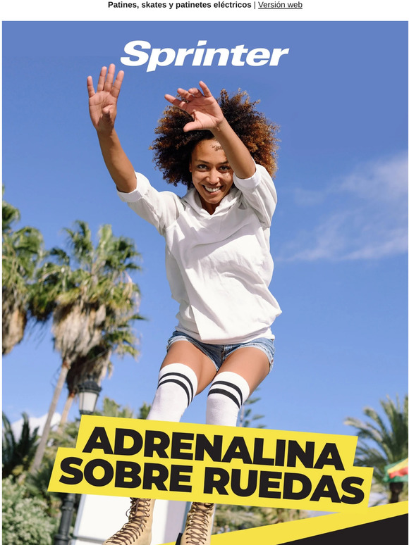 Sprinter - Megacentros del deporte: Atrévete a patinar 😎 | Milled