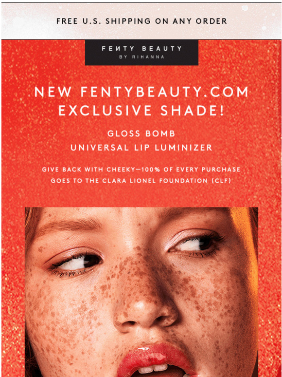 Fenty Beauty: NEW SHADE! Gloss Bomb—meet Cheeky | Milled