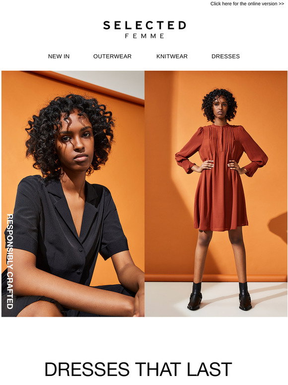 SELECTED FEMME: The only dresses you need | Milled