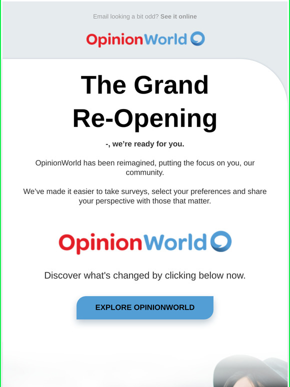 OpinionWorld: Our new site is live | Milled
