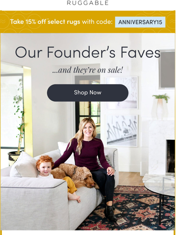 Ruggable: Our Founder's Faves! | Milled