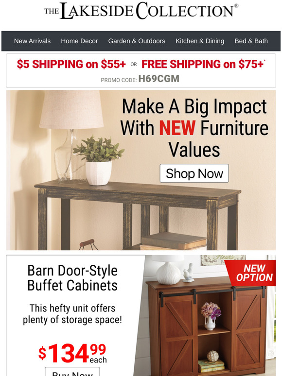 Lakeside Collection: NEW Furniture That Makes A Statement | Milled