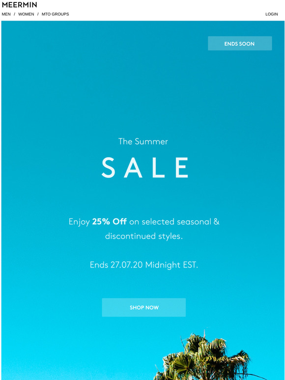 Meermin Shoes: Summer Sale // 25% off on selected styles — Ends ...