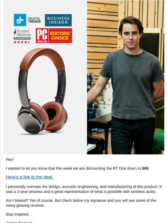Status Audio: From James Bertuzzi, Founder of Status Audio | Milled