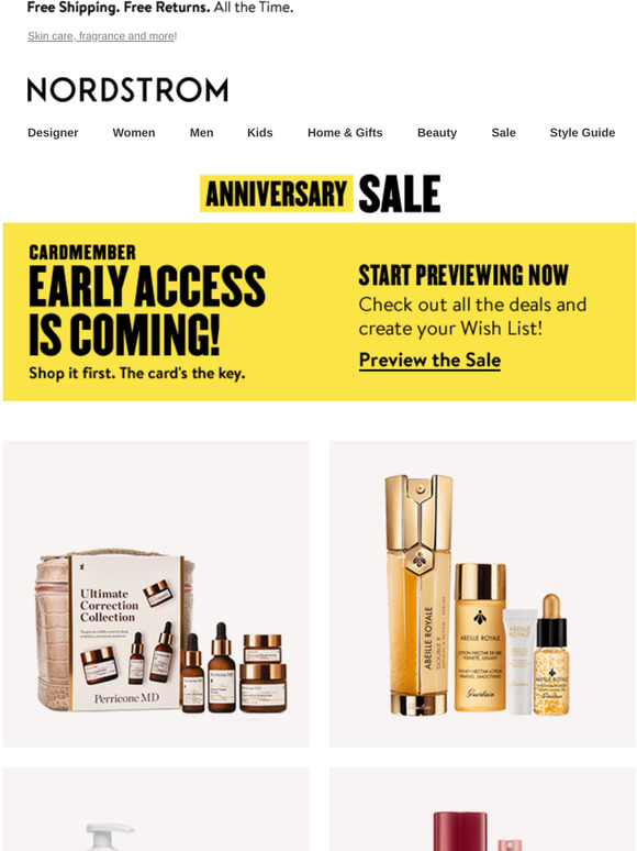 Nordstrom: Don't miss: new and exclusive beauty, top brands and big ...