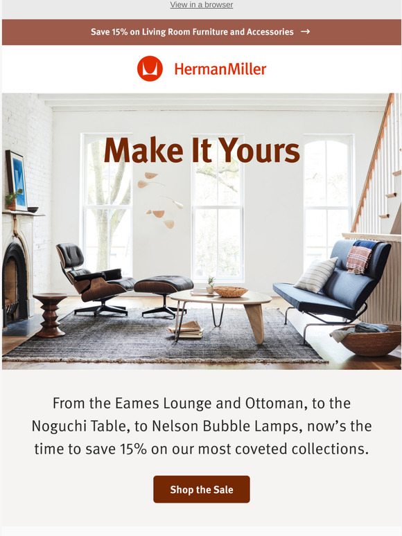 Herman Miller: Living Room Classics, On Sale Now | Milled