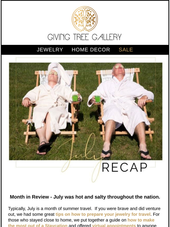 The Giving Tree Gallery: July Highlights - A Recap | Milled