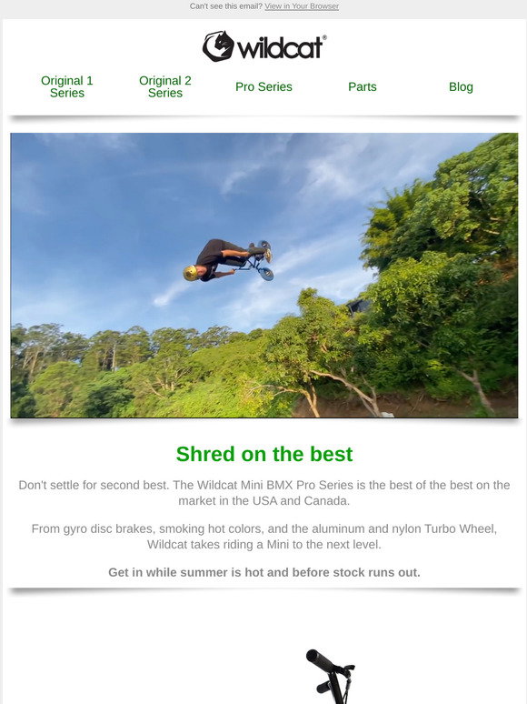 Wildcat Mini BMX: Shred on the best Mini BMX | Milled