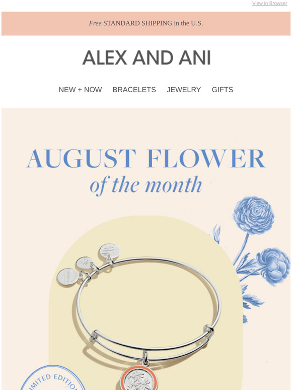Alex And Ani Flower Of The Month 2024 www.epicamlv