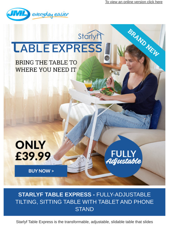 JML Direct: Bring the table to where you need it | Milled