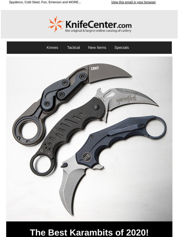 KnifeCenter: The Best Karambits of 2020! | Milled