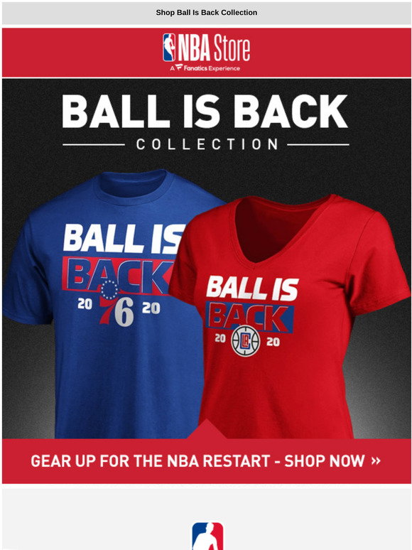 NBA Store: Basketball Is Back! Celebrate The Season Restart With New ...