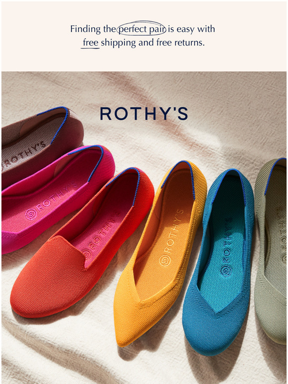 Rothy's: New colors in the classics. | Milled