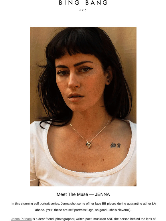 Bing Bang NYC: Meet The Muse - JENNA 💞 | Milled