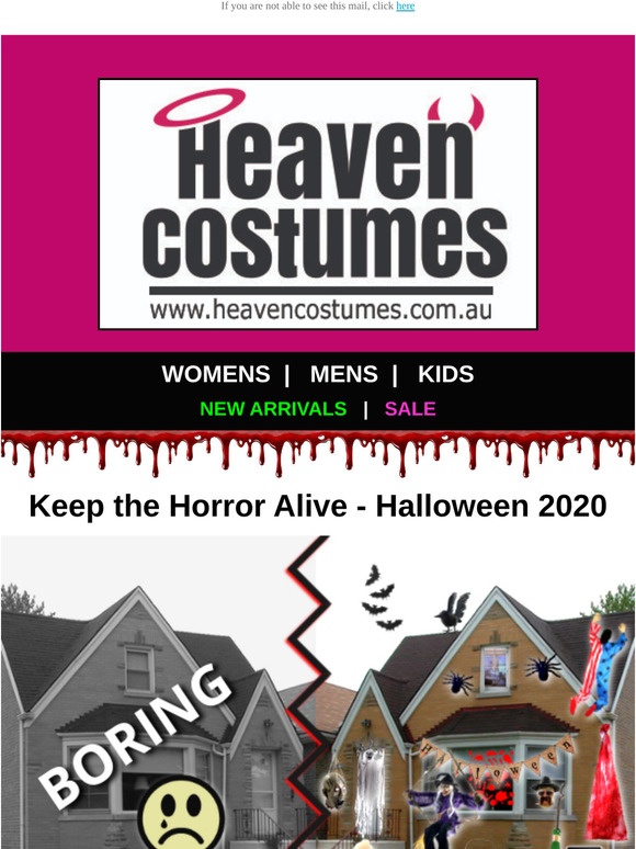 Heaven Costumes: 2020 Still Not Scary Enough? Then Get Ready for ...