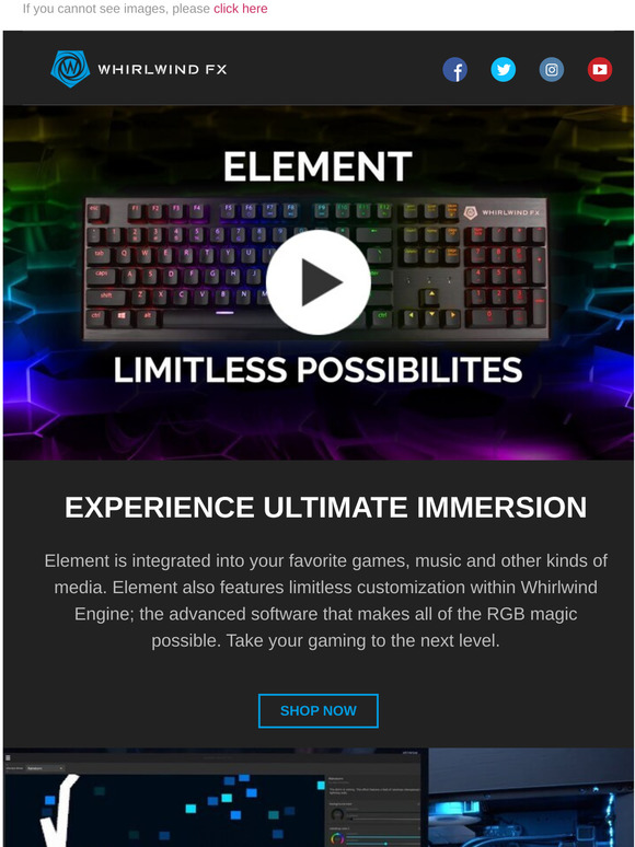Whirlwind FX: The Most Immersive RGB Gaming Keyboard | Milled