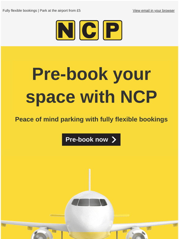 NCP: Pre-book with confidence with NCP | Milled