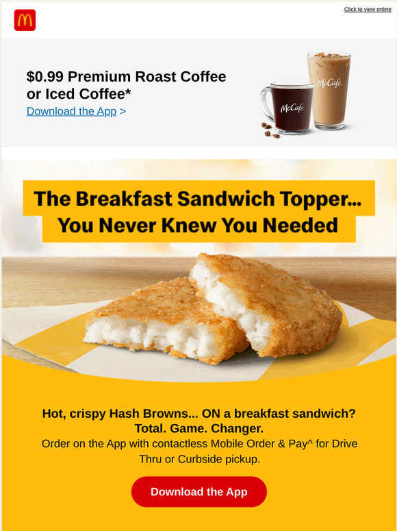 McDonald's: Breakfast faves + more reasons to become a morning person ...
