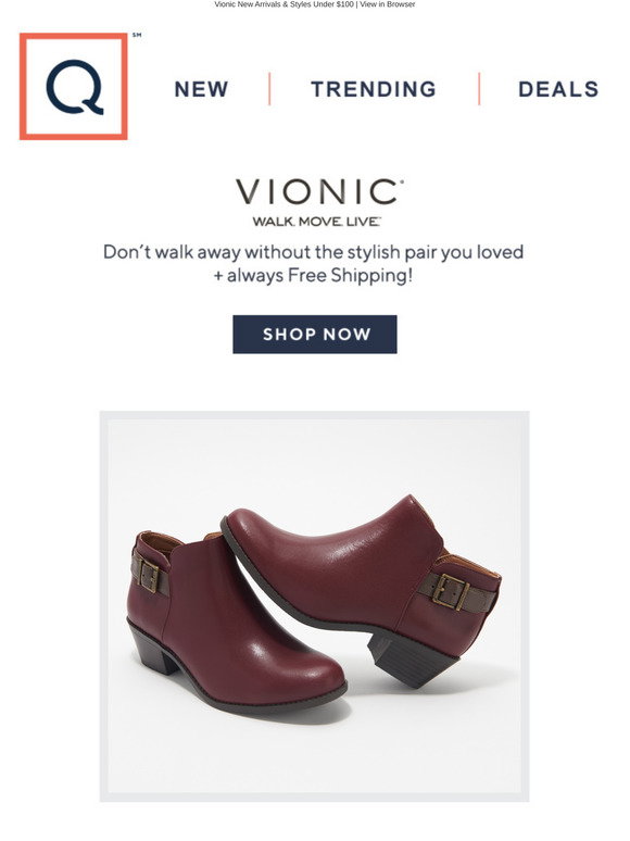 QVC: Treat Your Feet to That Pair of Vionics! | Milled