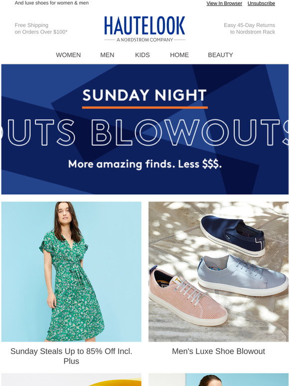 HauteLook: Blowouts are ON: Shop styles up to 85% off incl. plus | Milled