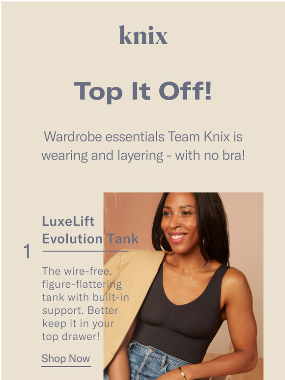Knix: Tank Top-notch! | Milled