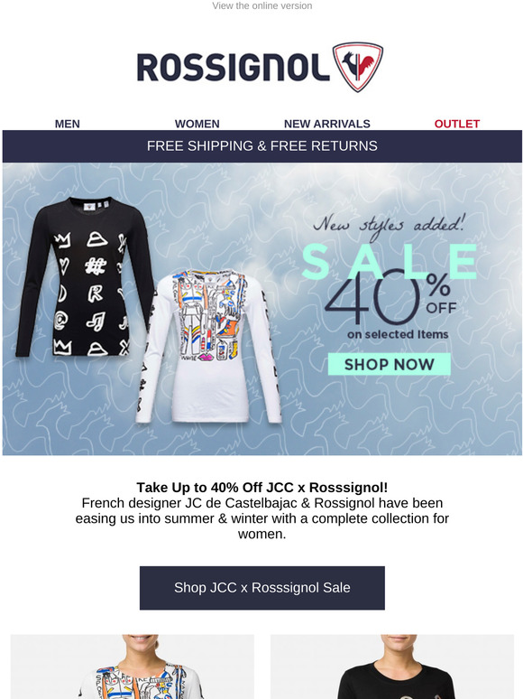 Rossignol: 40% Off - Rossignol designed by JC de Castelbajac | Milled