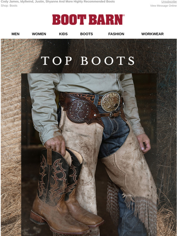 BootBarn.com: Top Boots By Customer Reviews | Milled