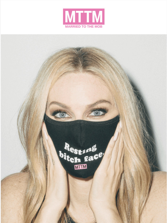 Married to the Mob: Face Masks Restocked + New Colors! | Milled