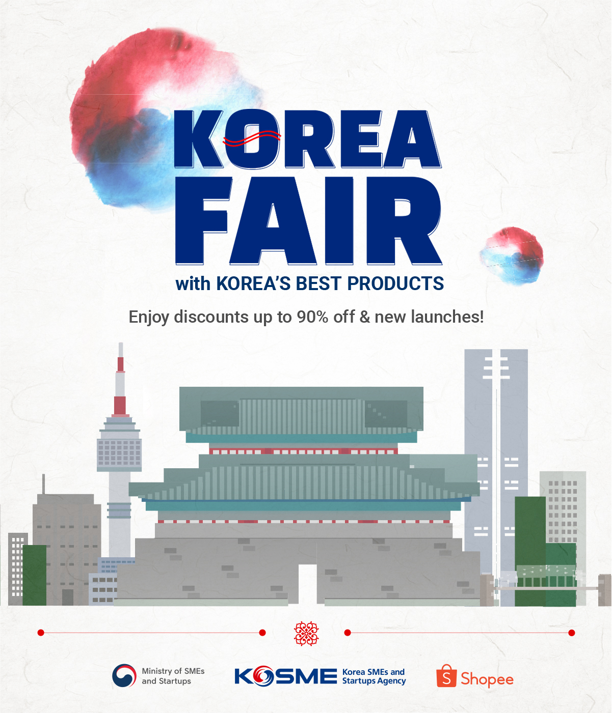 Shopee (PH): KOREA FAIR: Up to 90% Off! 🙌 😄 | Milled