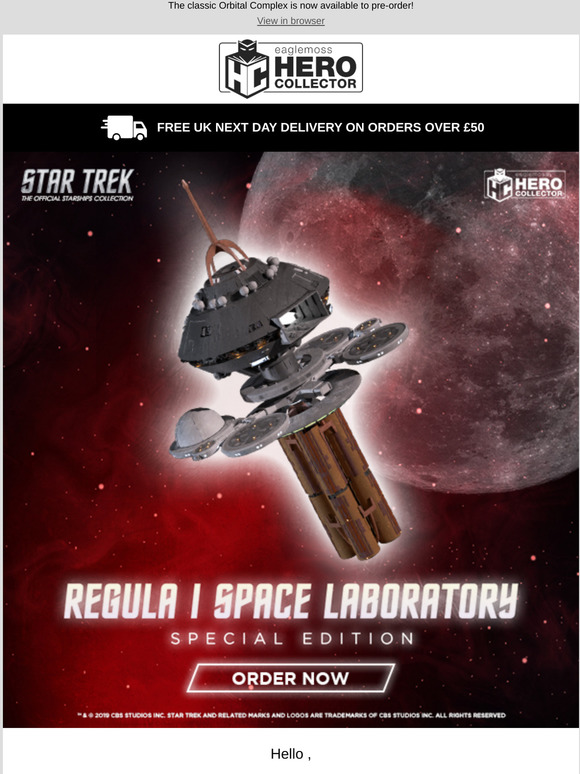 Eaglemoss: 🖖 Alert: Star Trek Special Edition | Regula I Space ...