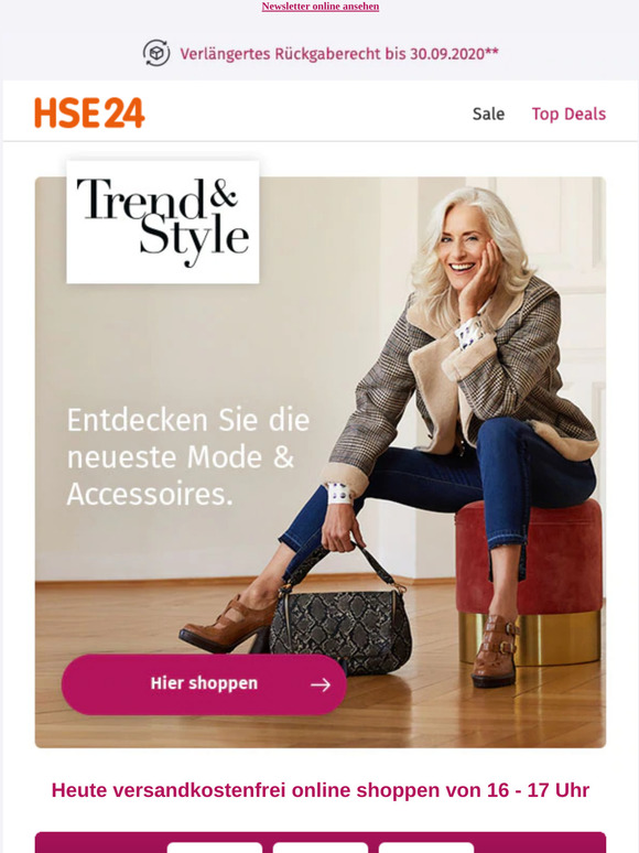 HSE24: Happy Hour zur Trend & Style mit neuen Looks 👜👠 | Milled