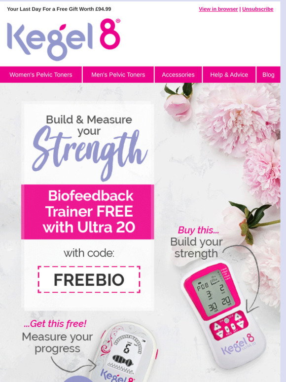 Kegel8: Build and Measure Your Pelvic Floor Strength | Milled