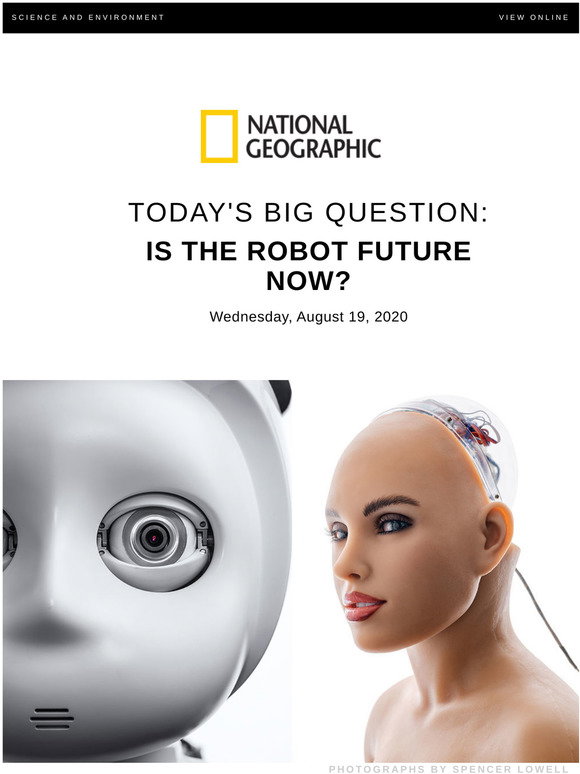 National Geographic: SCIENCE: The robots have arrived | Milled