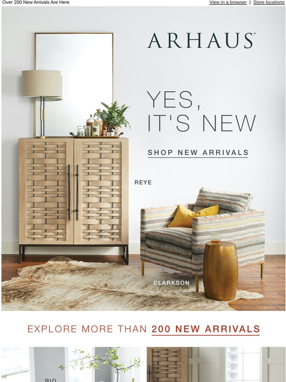 Arhaus: First Look At What's NEW | Milled