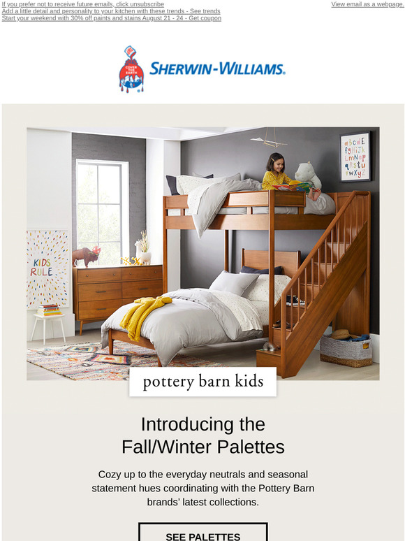 Sherwin-Williams: These colors complement Pottery Barn's collection ...