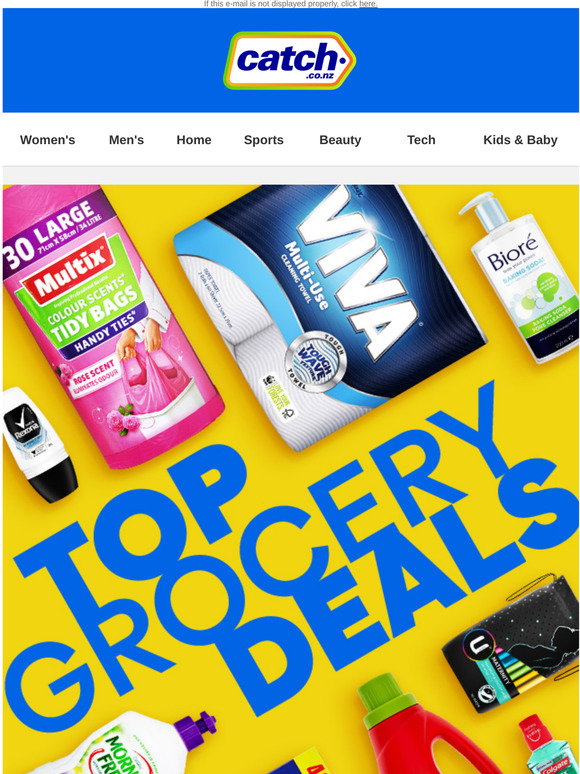 Catch: Get your groceries delivered! | Milled