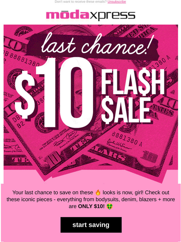 Moda Xpress: $10 flash sale almost over 😨 | Milled