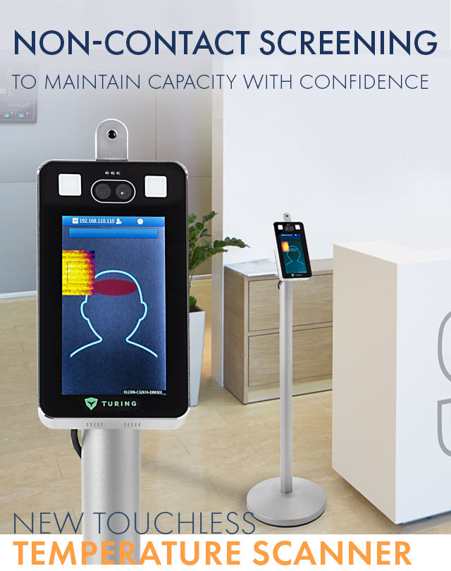 Displays2go: New & Non-Contact: The Touchless Temperature Scanner | Milled