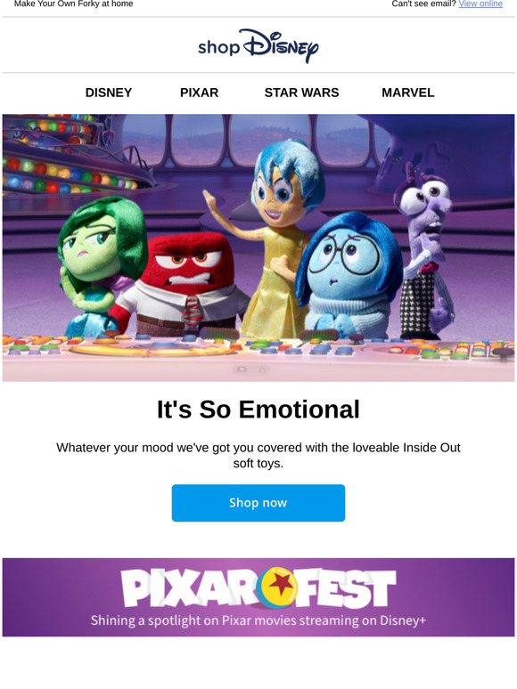 Disney Store: Calling all Pixar Fans | Milled