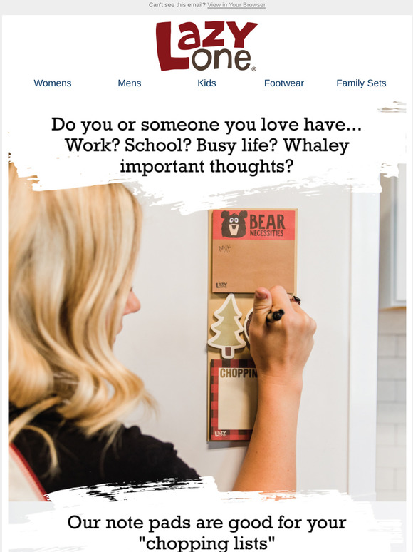 Lazy One: ️ Funny Notepads, Notebooks, Sticky Pads! | Milled