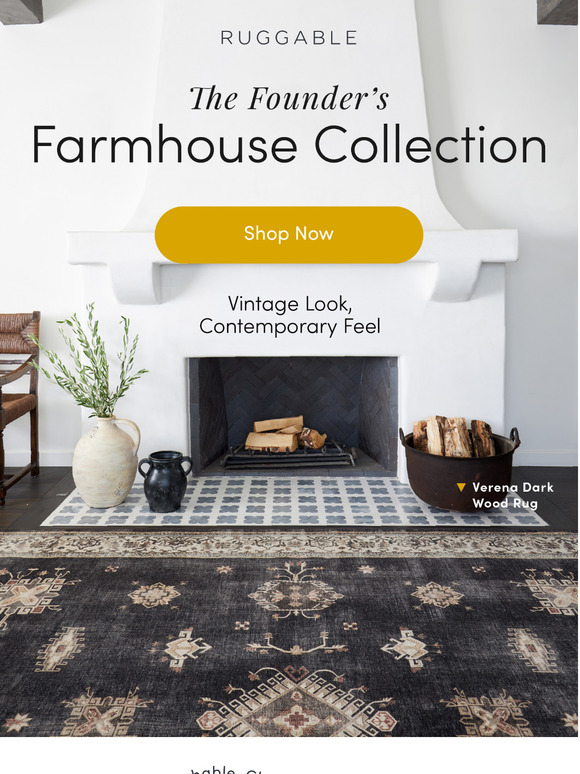 Ruggable: The Founder's Farmhouse Collection is Here! | Milled