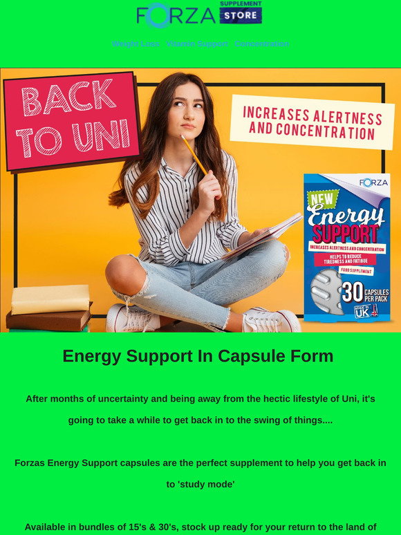 Forza Supplements: Energy In Capsule Form...Boom! 💥 | Milled