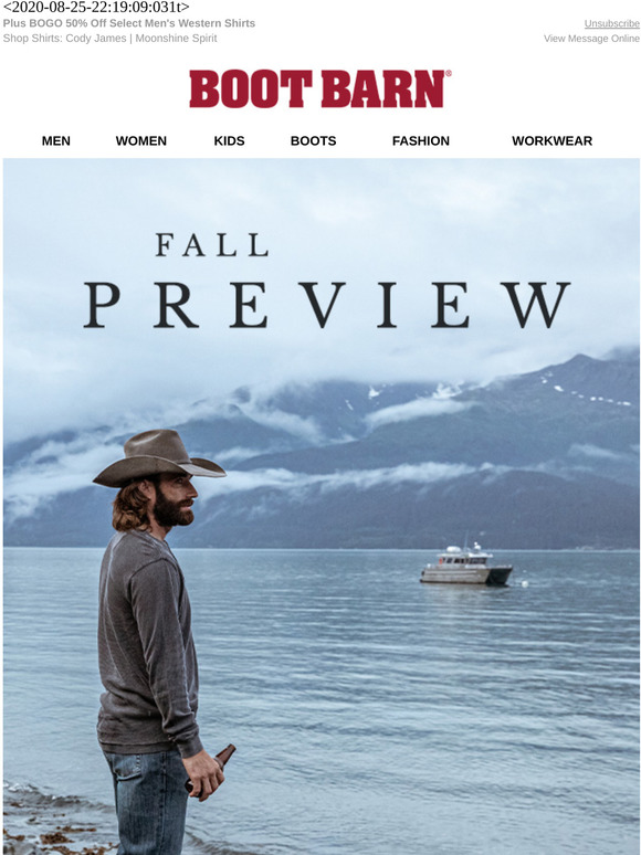 BootBarn.com: See What's New | Milled