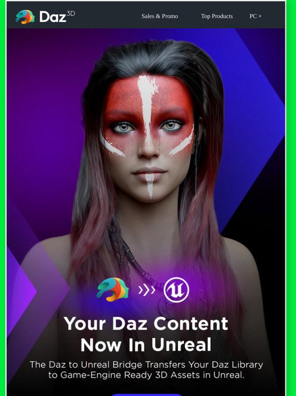 DAZ 3D: Your Daz Content - Now In Unreal | Milled
