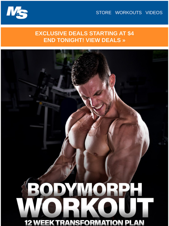 Muscle & Strength: BodyMorph: 12 Week Transformation Workout | Milled