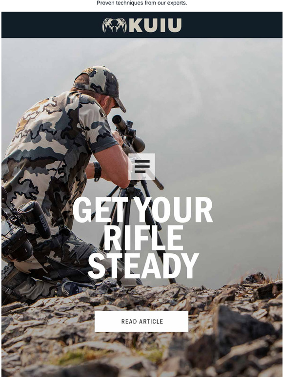 KUIU: Get Your Rifle Steady | Milled