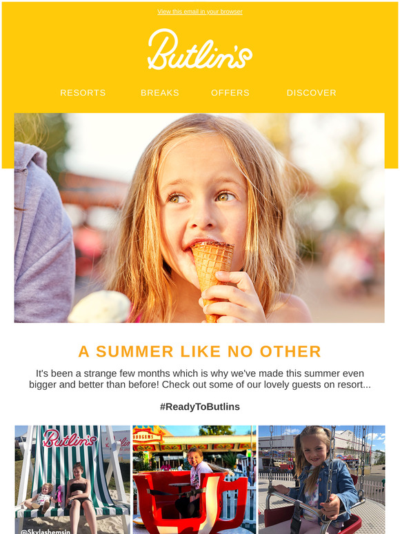 Butlins: 😍 A summer like no other... | Milled