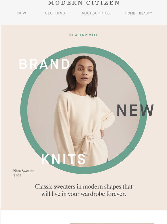 Modern Citizen: Brand new styles you'll wear every day 🗓 | Milled