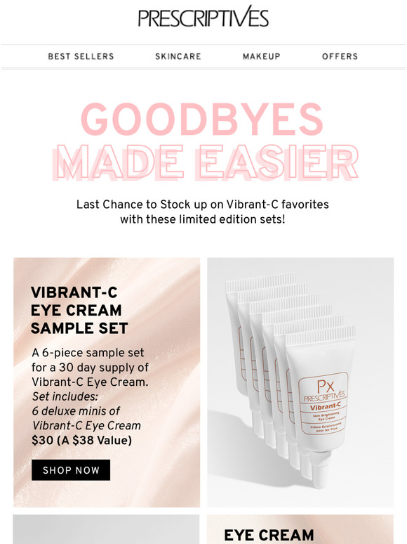 Prescriptives: Goodbyes Made Easier | Milled