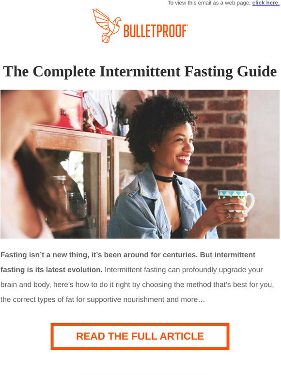 Bulletproof: Intermittent fasting done right (the complete guide) | Milled